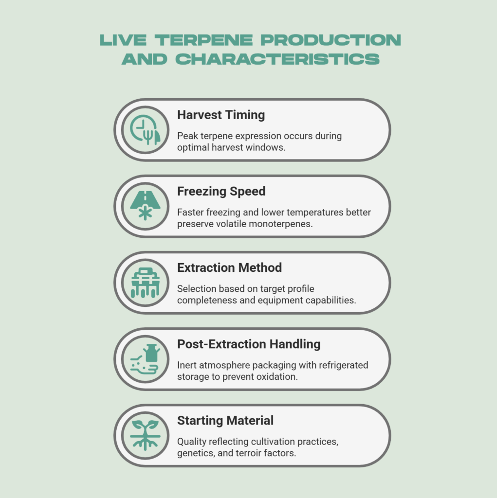 Live Terpene vs Live Resin: Production & Use Guide